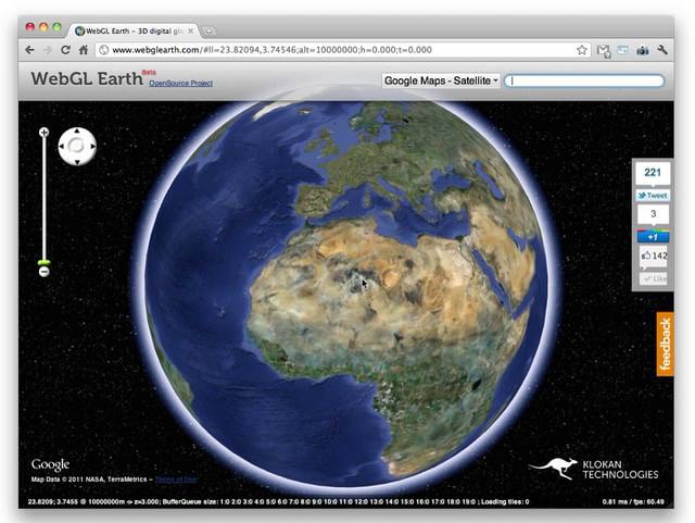 WebGL Earth: Google Maps API in 3D on Vimeo