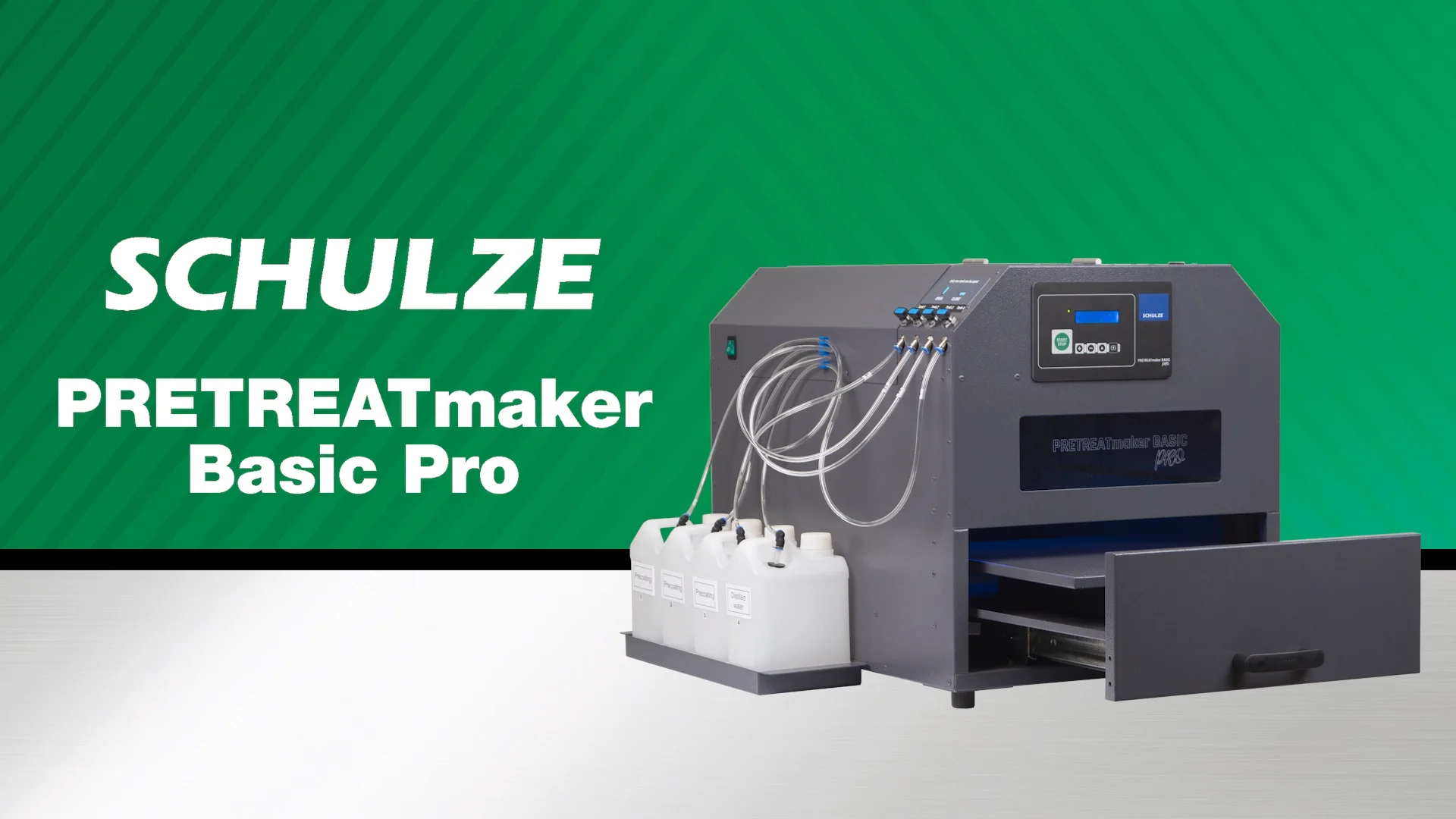 Schulze PRETREATmaker Basic Pro Features
