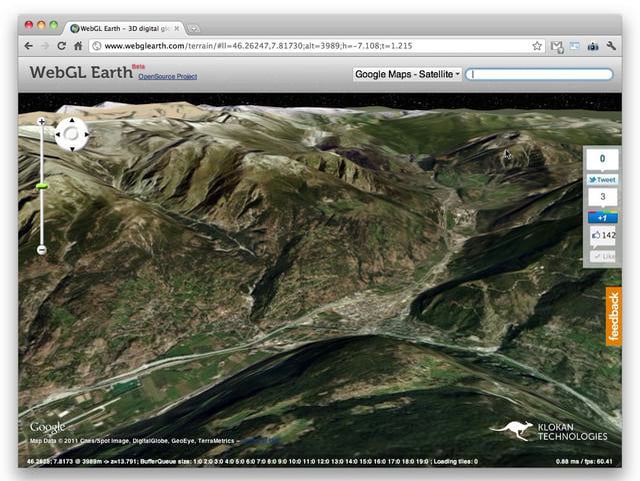 WebGL Earth: Terrain in 3D GIS on Vimeo
