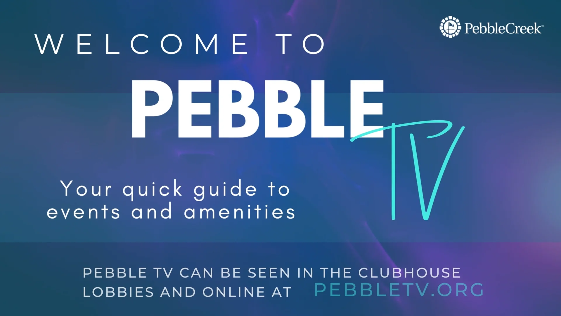 Lobby TV Slideshow New