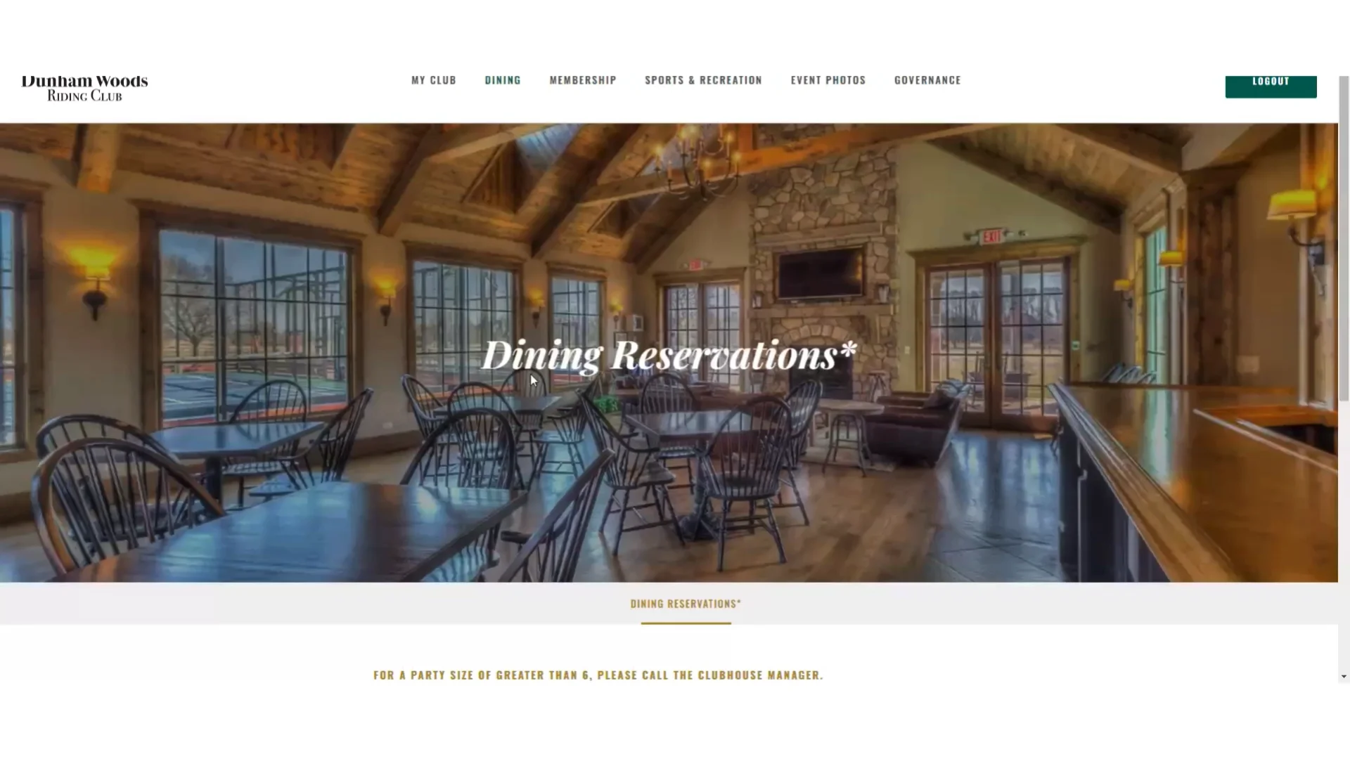 How to - Book Dining Reservation