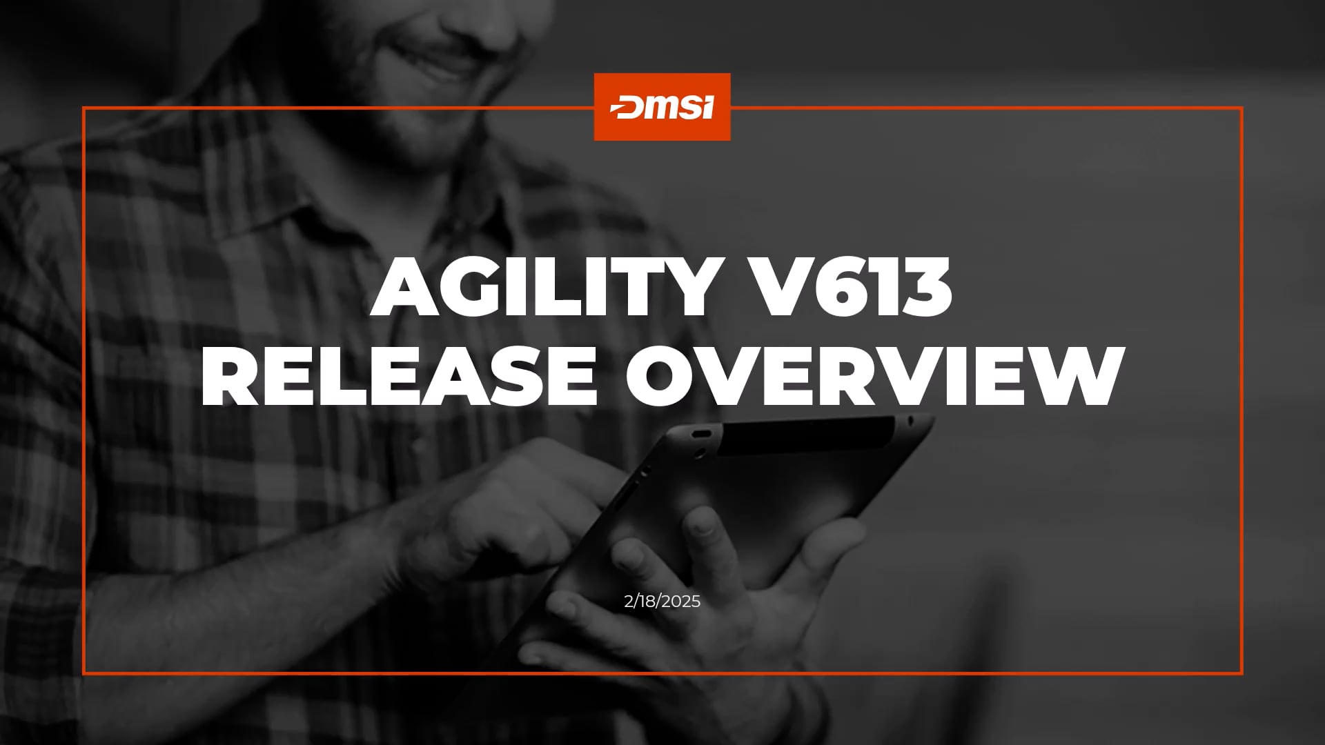 Agility v613 Release Overview webinar