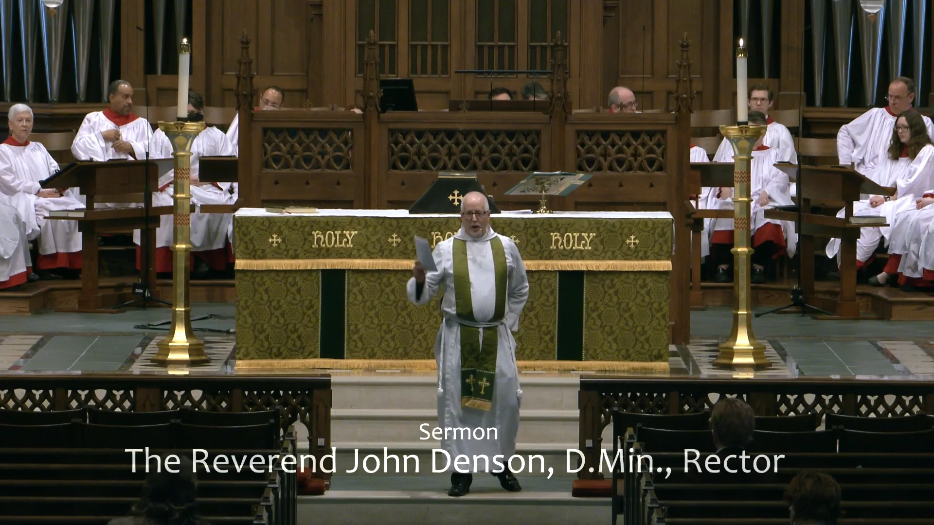 The Sixth Sunday after the Epiphany Sermon :: The Reverend John Denson ...