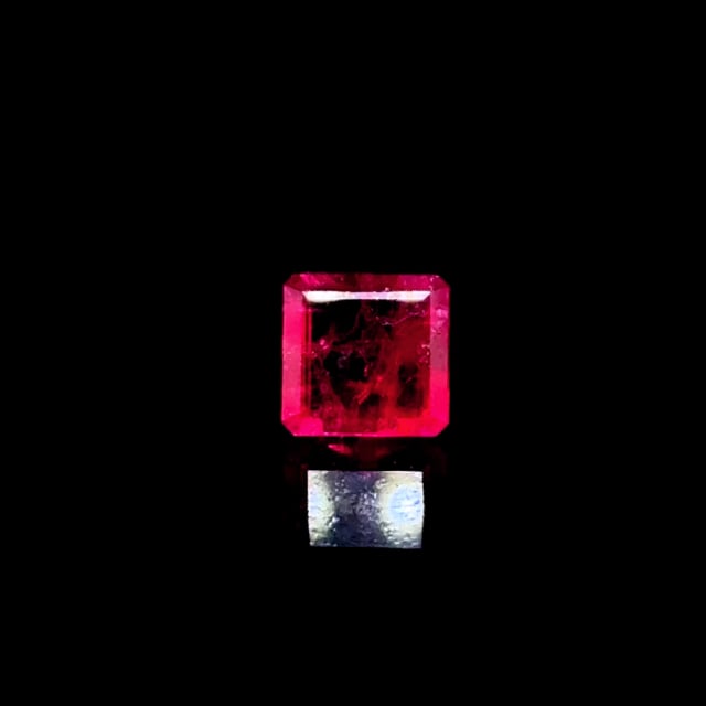 Beryl var. Red Beryl - CUT25-10 - Ruby Violet claims - USA Mineral Specimen