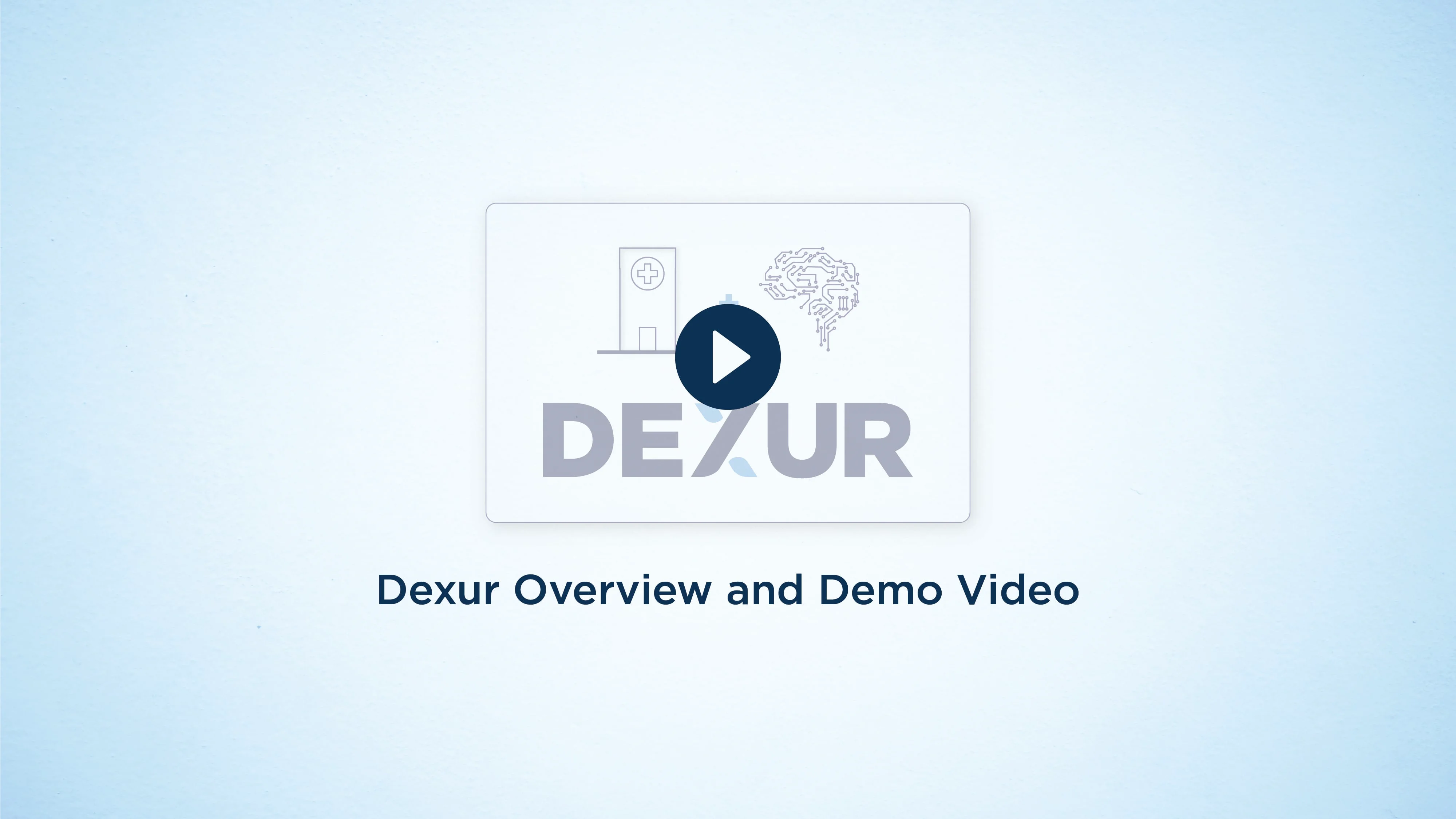 Dexur Overview and Demo Video