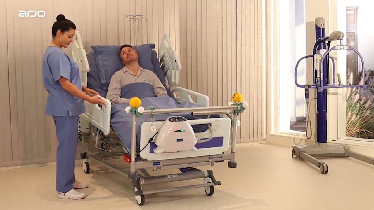 Arjo – Medical Bed - Enterprise 5000X demonstration video