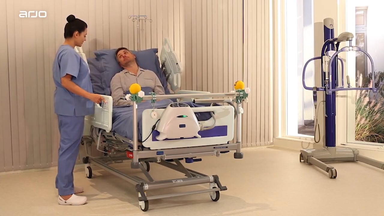 Arjo – Medical Bed - Enterprise 9000X demonstration video