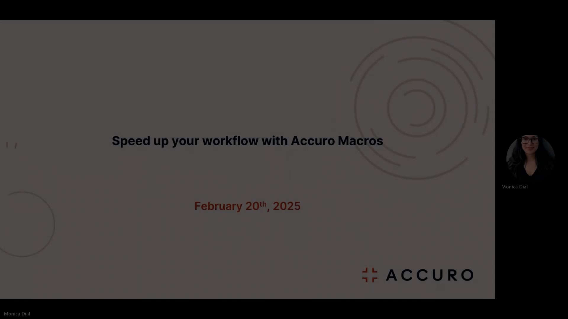 Speed Up Your Workflow with Accuro Macros - February 20th, 2025