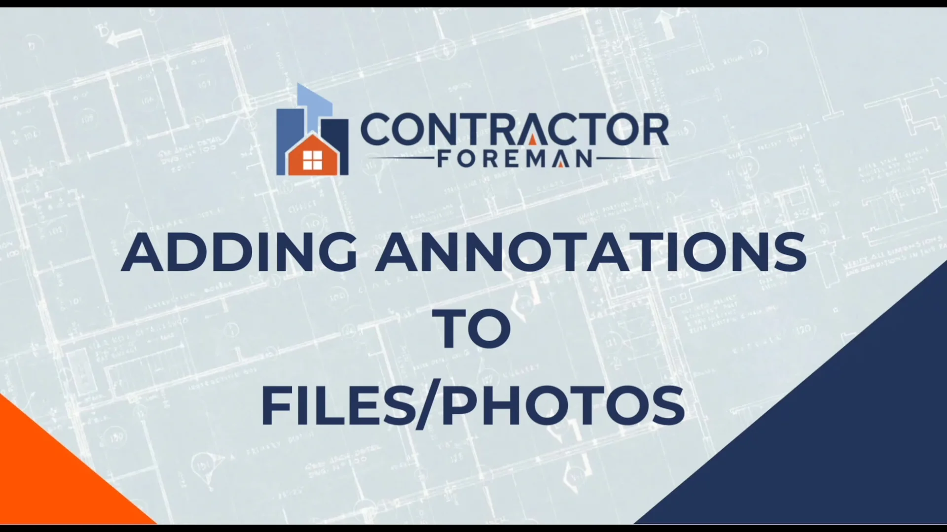 Adding Annotations to Files/Photos