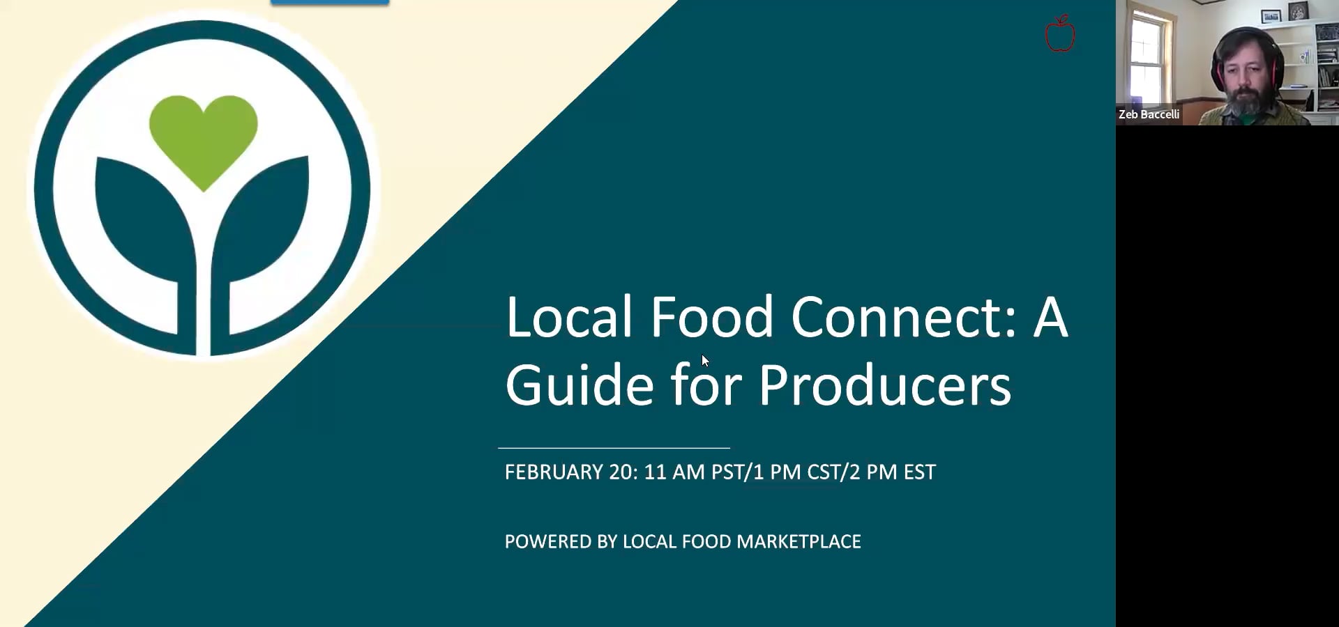 Local Food Connect: A Guide for Producers (February 20)
