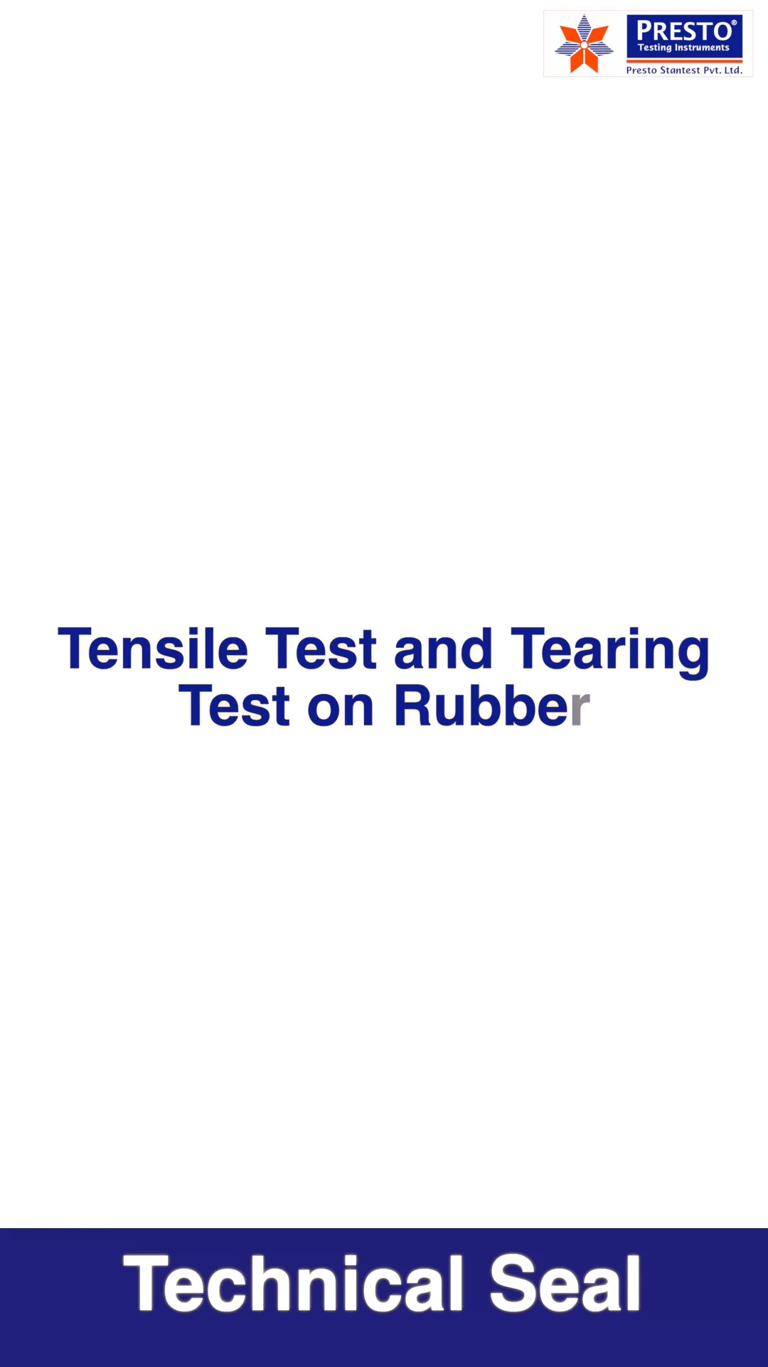 Tensile Test and Tearing Test on Rubber