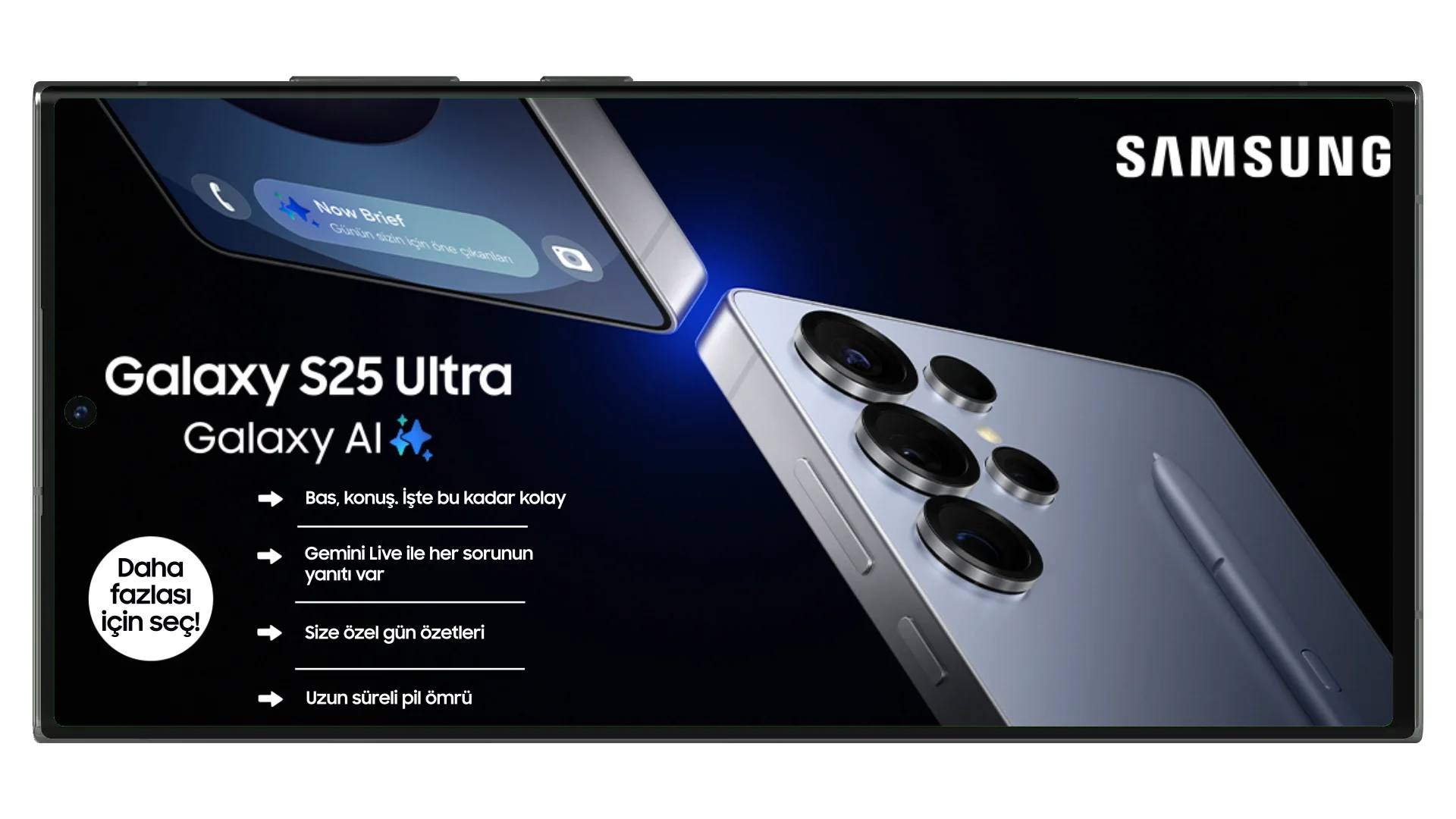 Samsung // S25 Ultra // Premium // TR // Feb 25 // Post Sale