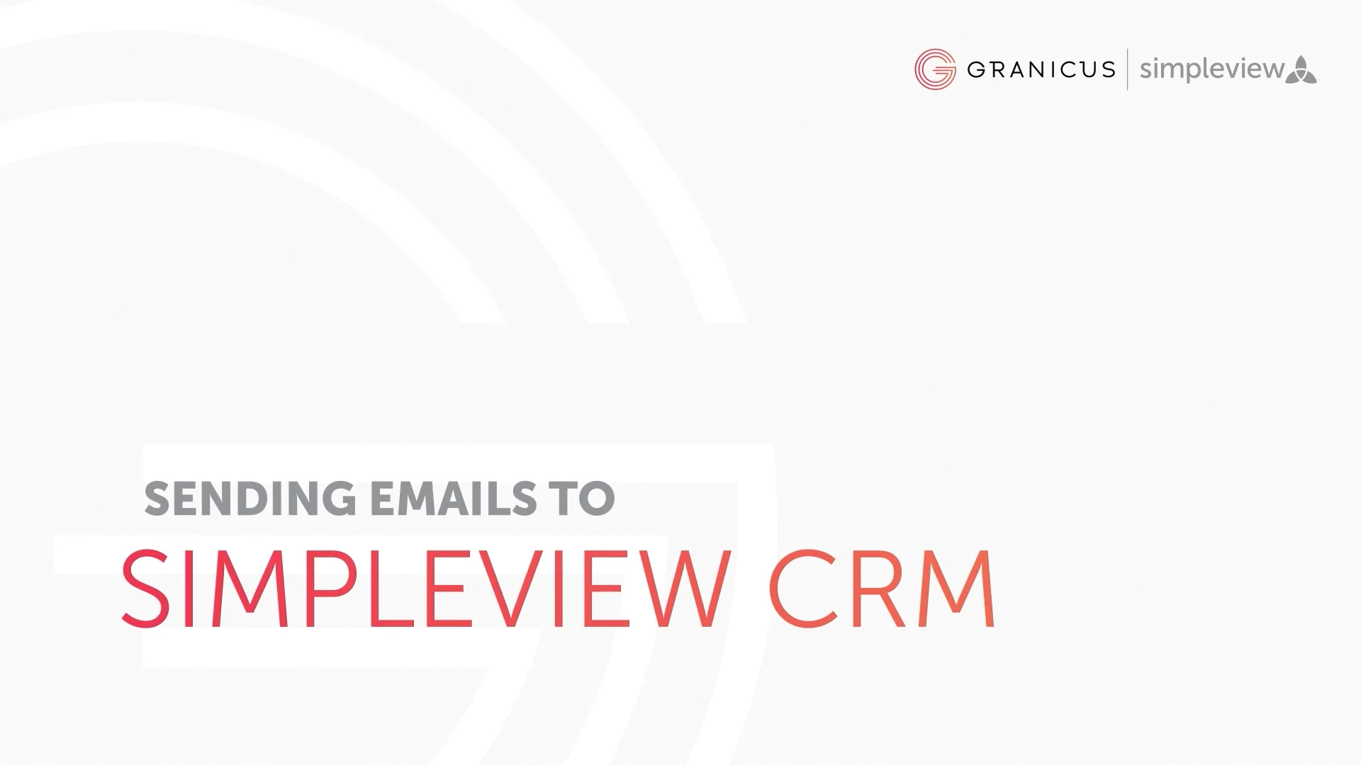 Sending Emails to Simpleview CRM