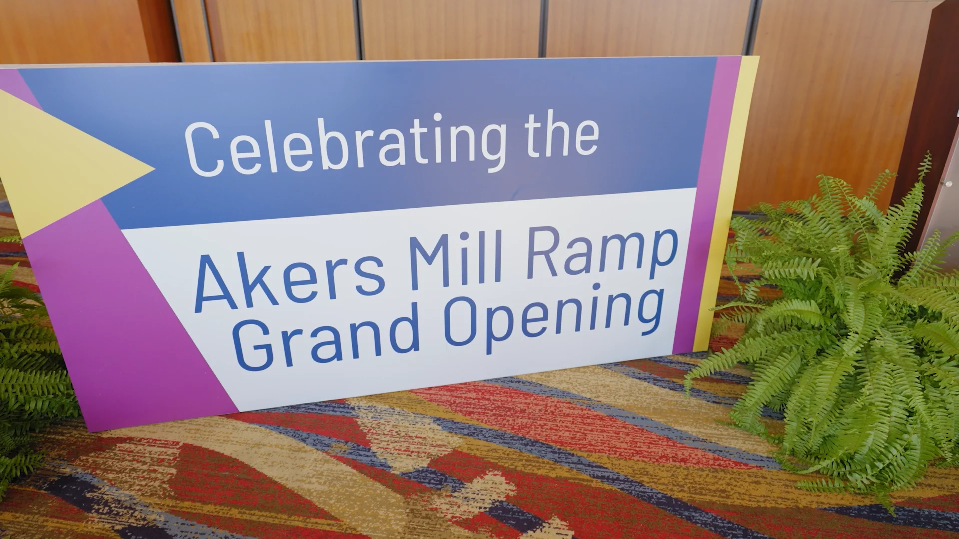 Akers Mill Ramp Ribbon Cutting