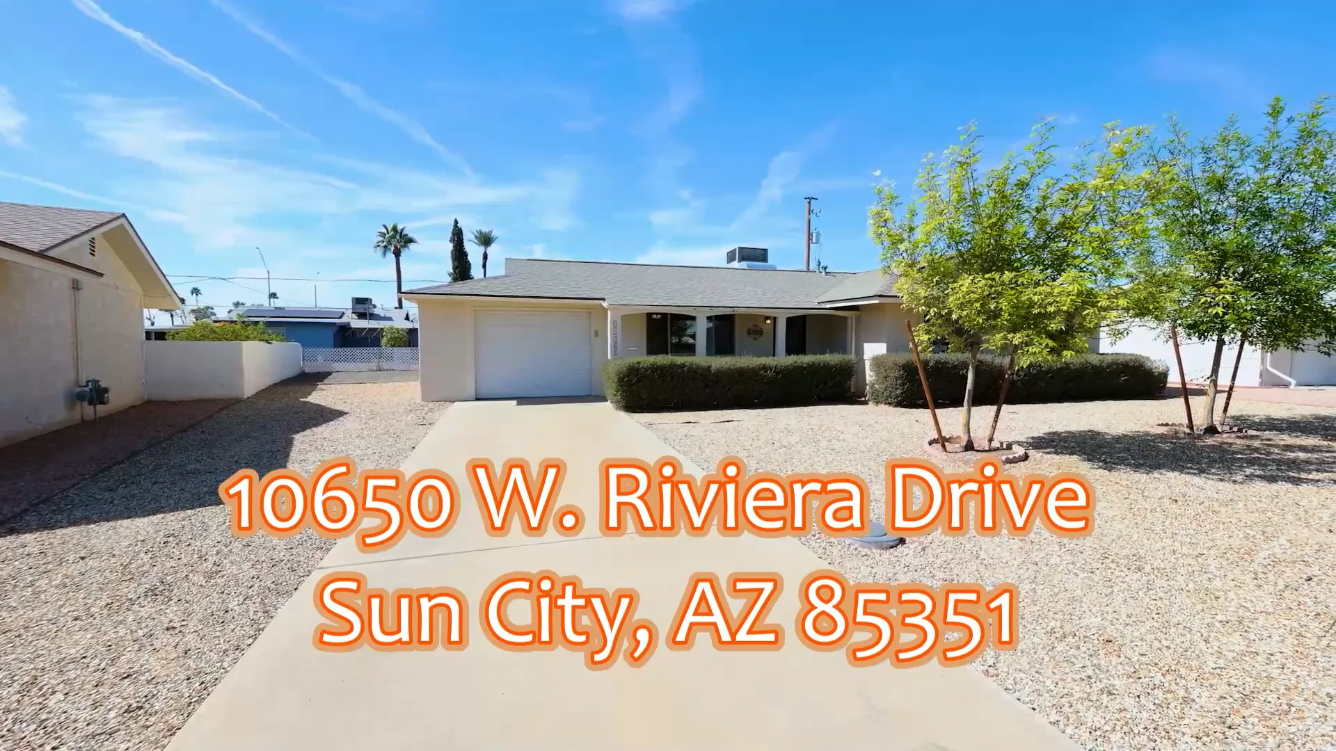 10650 W. Riviera Drive Sun City, AZ 85351
