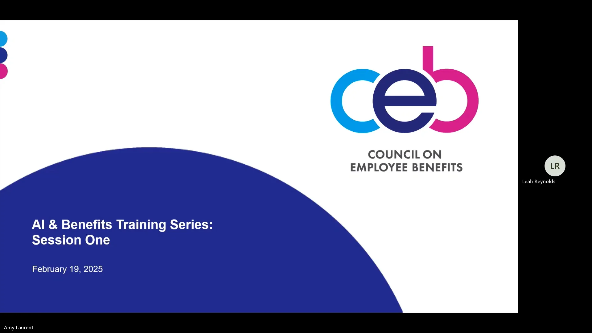 CEB AI & Benefits (Session 1)