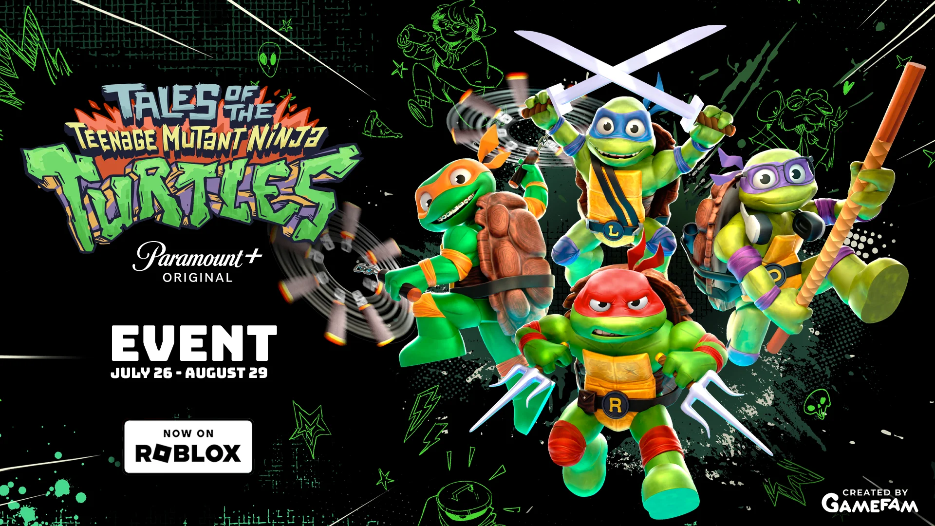 TMNT Playable Story Activation on Roblox - Results Video