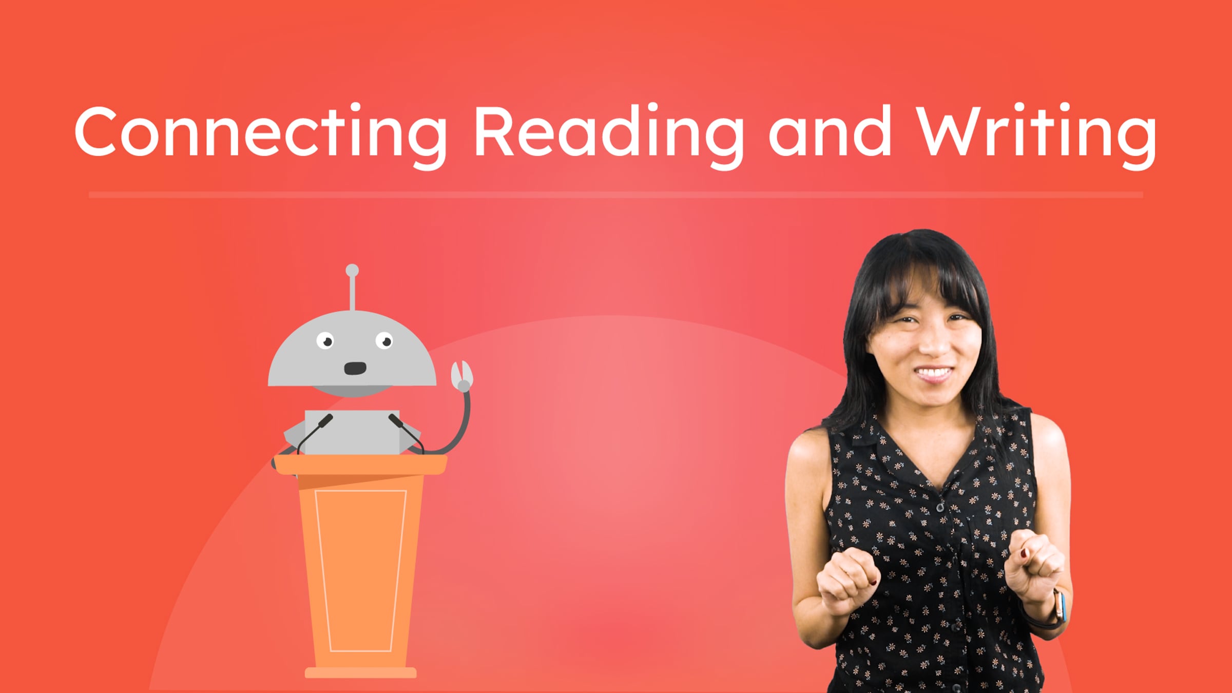 Connecting Reading and Writing | Videos & Movies on Vimeo