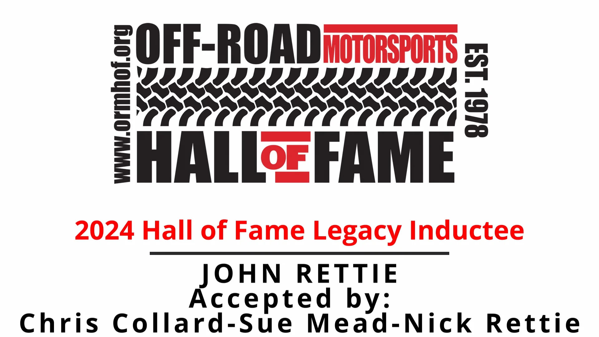 01_2024 ORMHOF Inductee John Rettie