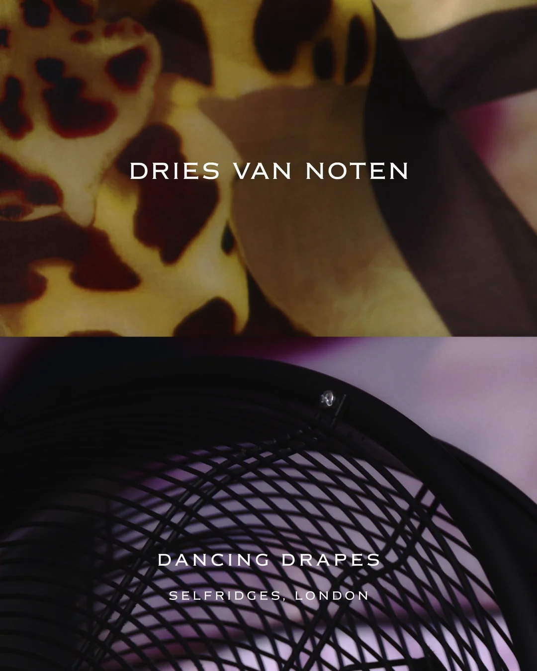 DRIES VAN NOTEN: Dancing Drapes