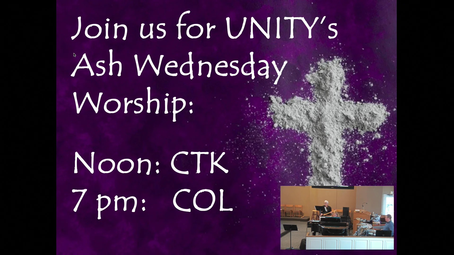 UNITY Worship, COL Campus, February 23, 2025