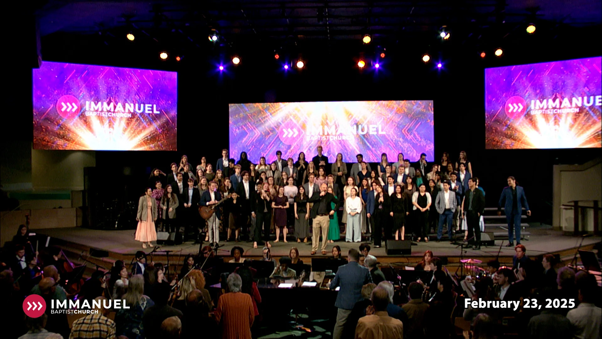 California Baptist University CBU Choir and Orchestra perform 2-23-25 ...