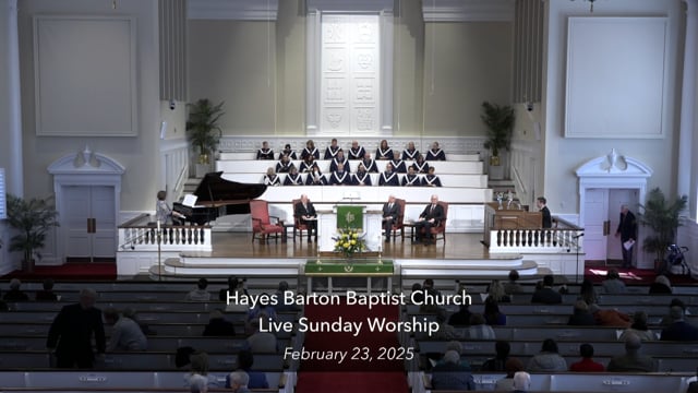 Worship With Us - Hayes Barton Baptist Church