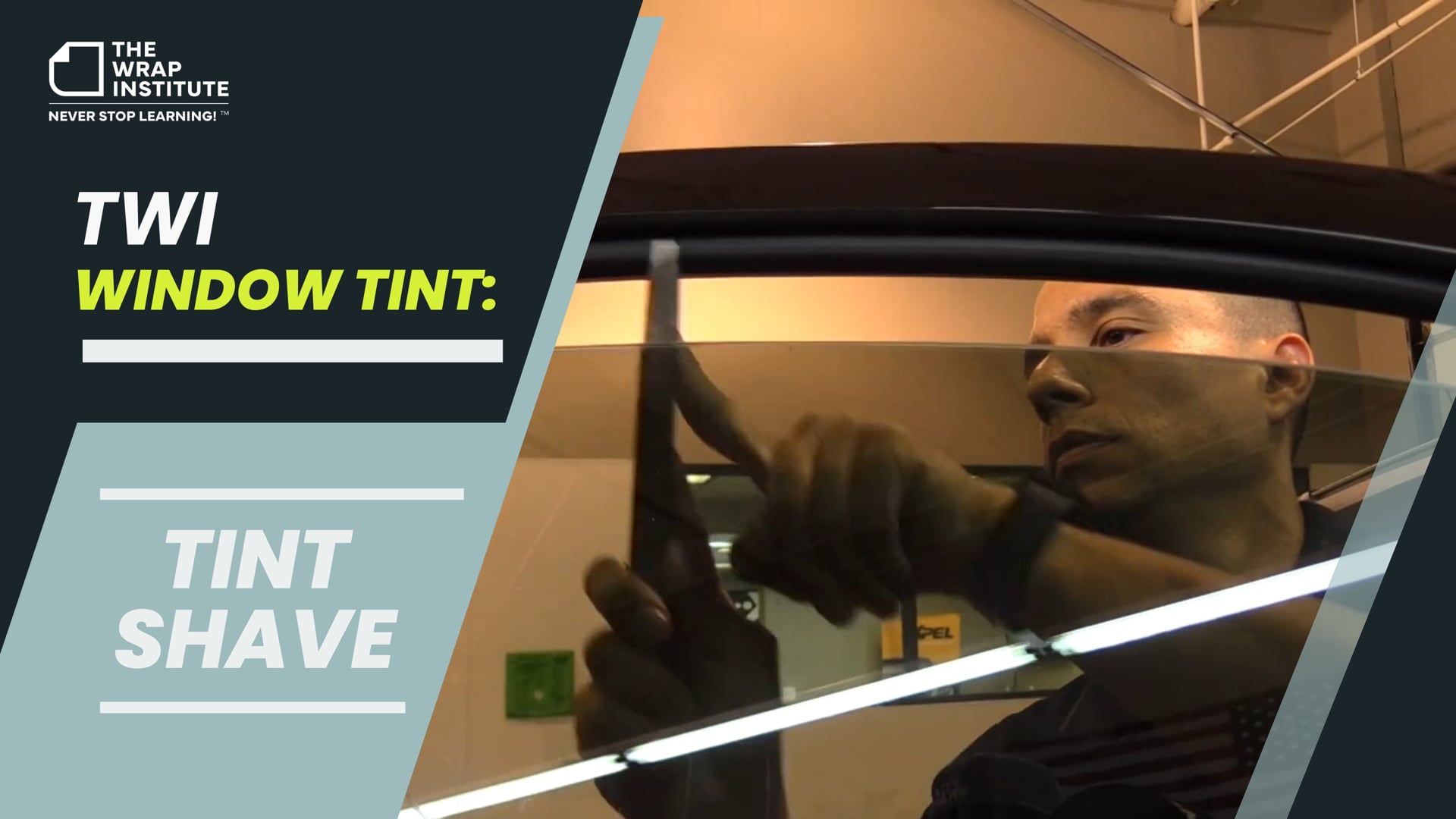 TWI Window Tint - Tint Shave — The Wrap Institute