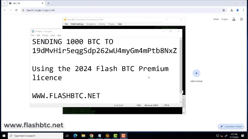 FLASH BTC Software 2024 - How It Works Explained