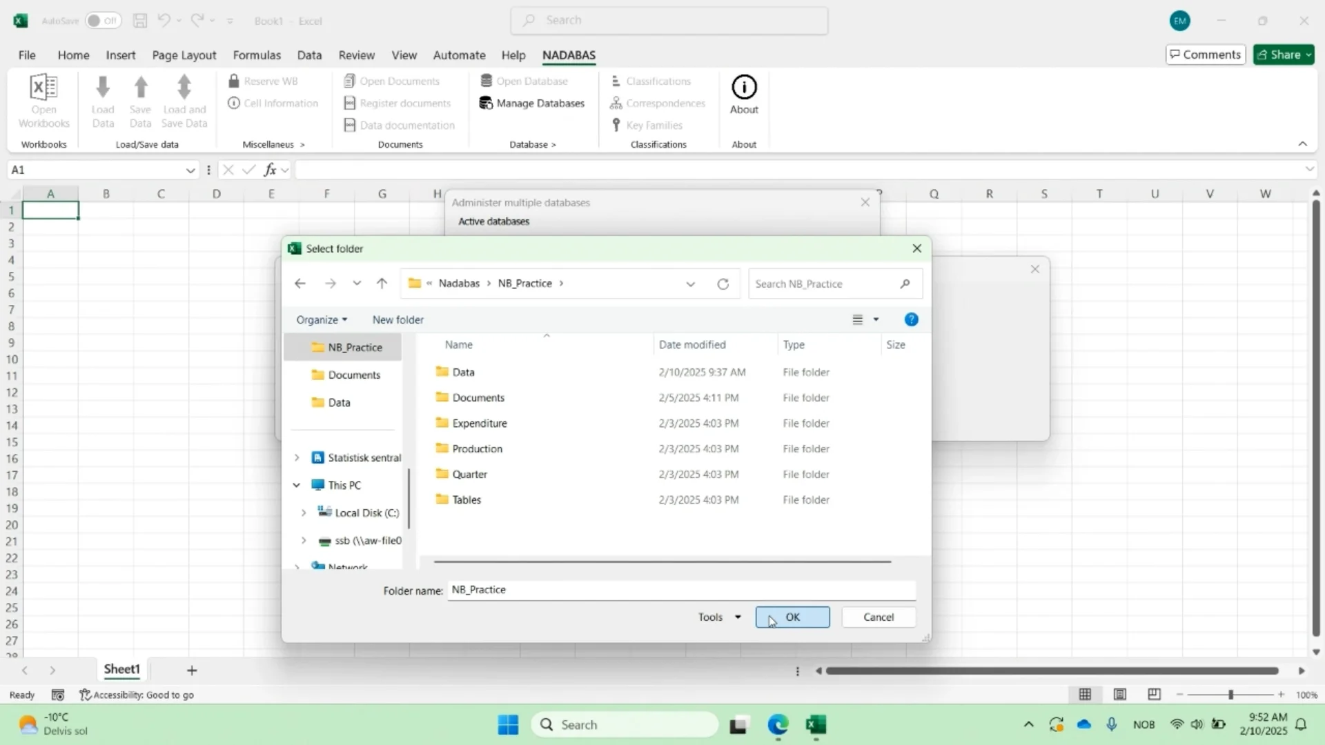 1.2 How to Create a Database