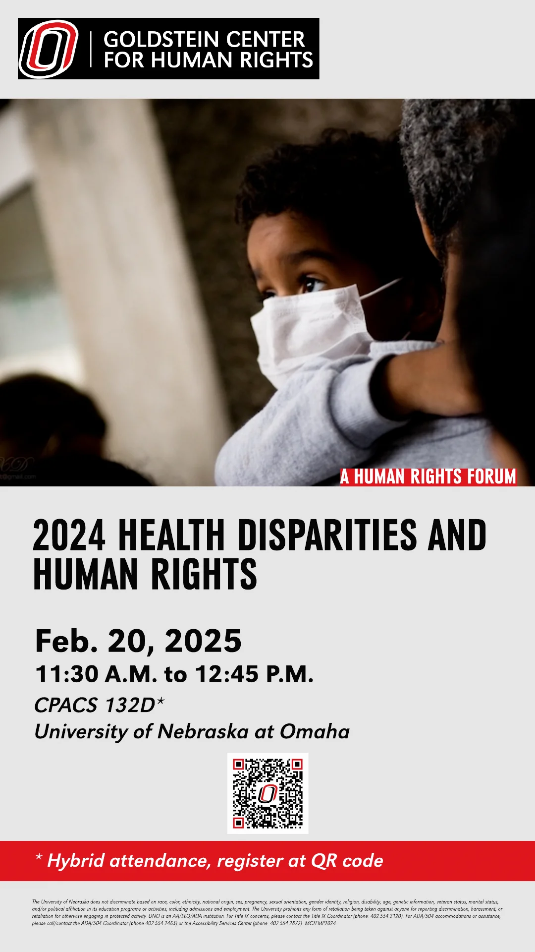 2024 Health Disparities and Human Rights