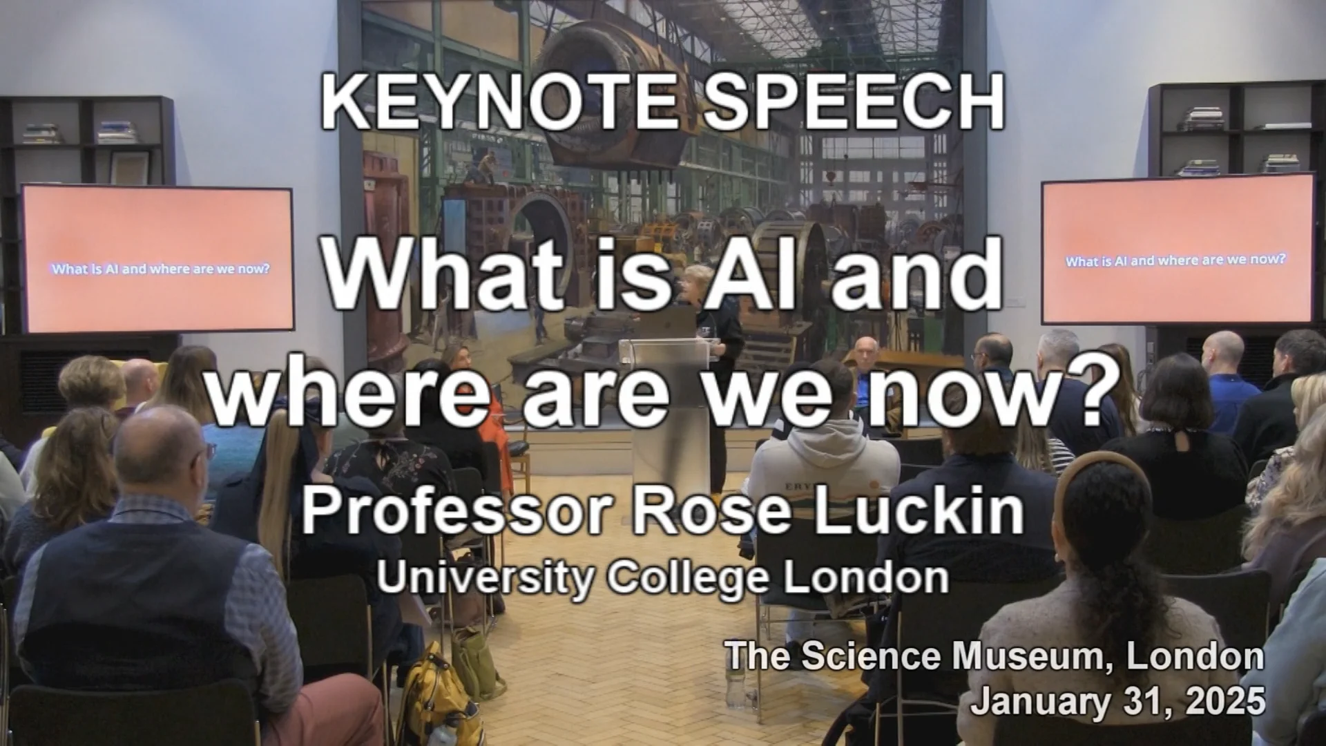 Earwig AI Conference - PROFESSOR ROSE LUCKIN