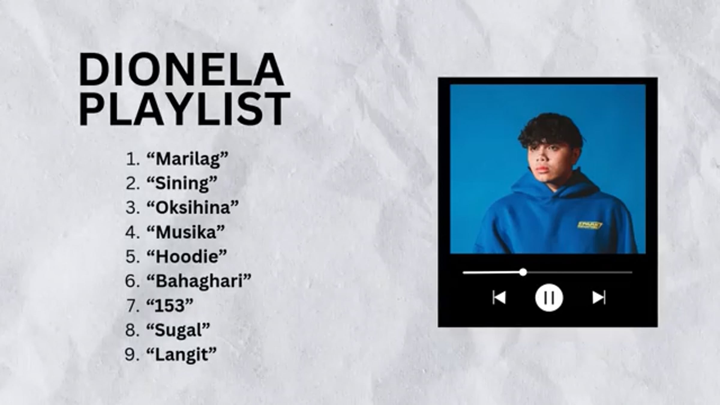 Dionela Songs Playlist
