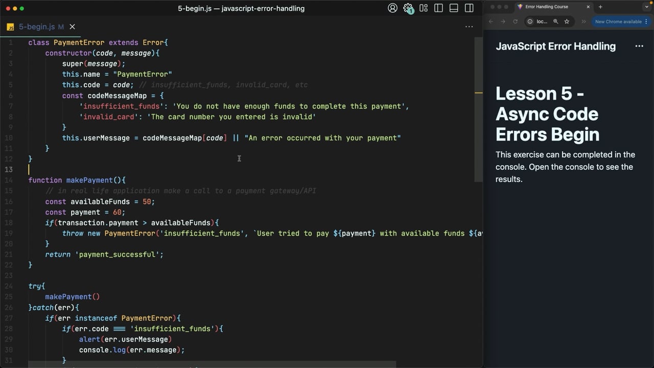 Catching Errors in Async JavaScript Code - A Vue.js Lesson From... Catching Errors in Async JavaScript Code - A Vue.js Lesson From...