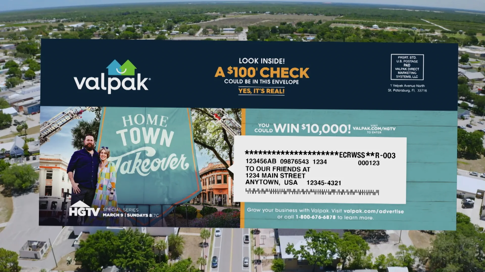 HGTV + Valpak: Home Town Takeover