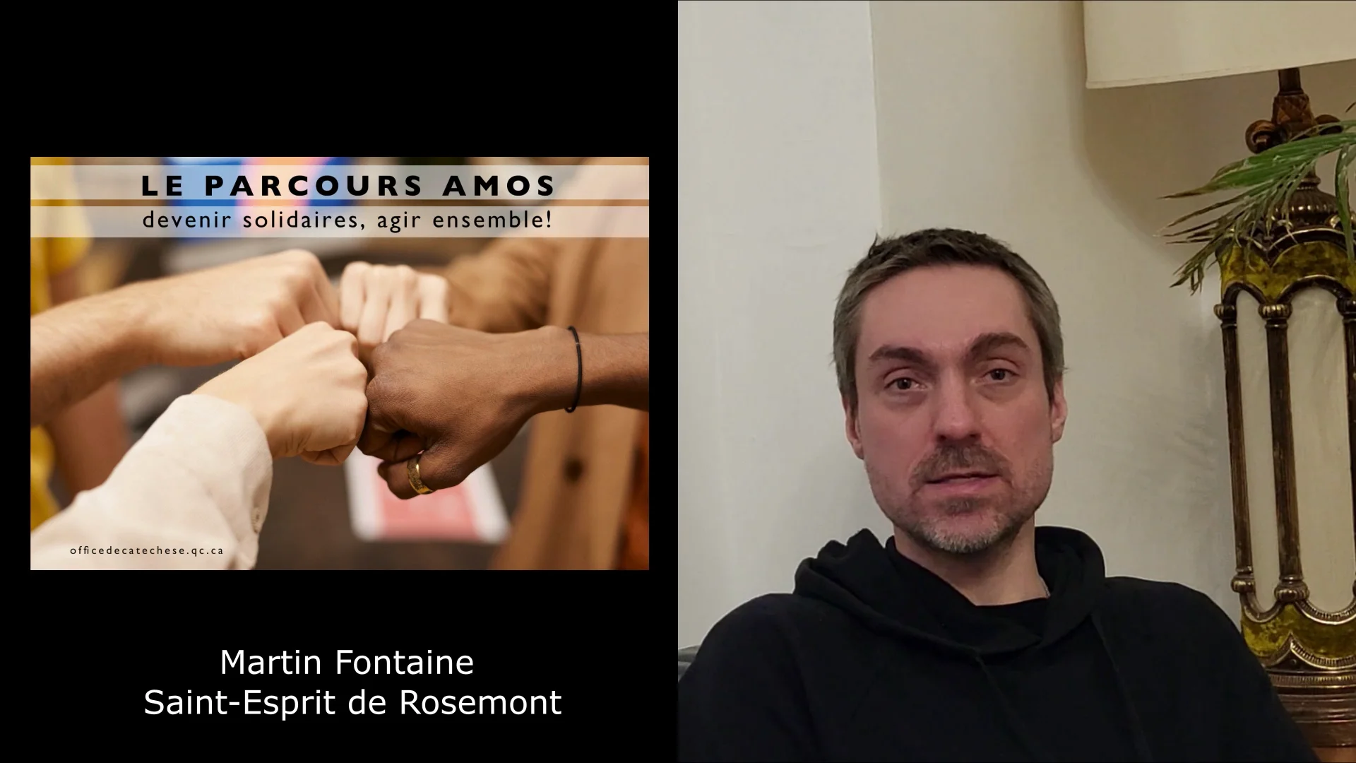 PARCOURS AMOS Martin Fontaine