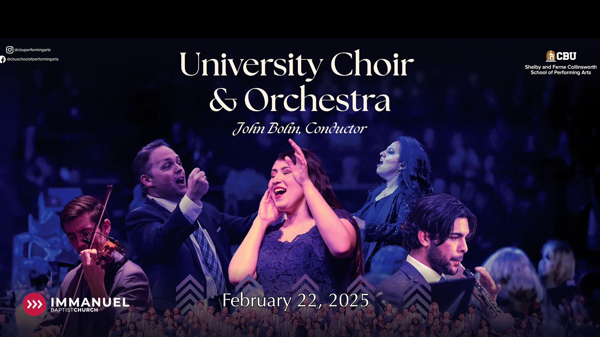 California Baptist University (CBU) Choir and Orchestra perform ...