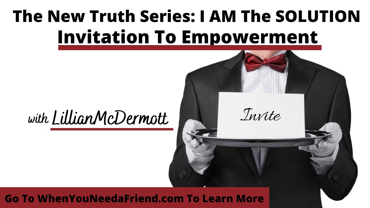 I AM the SOLUTION Workshop Invitation