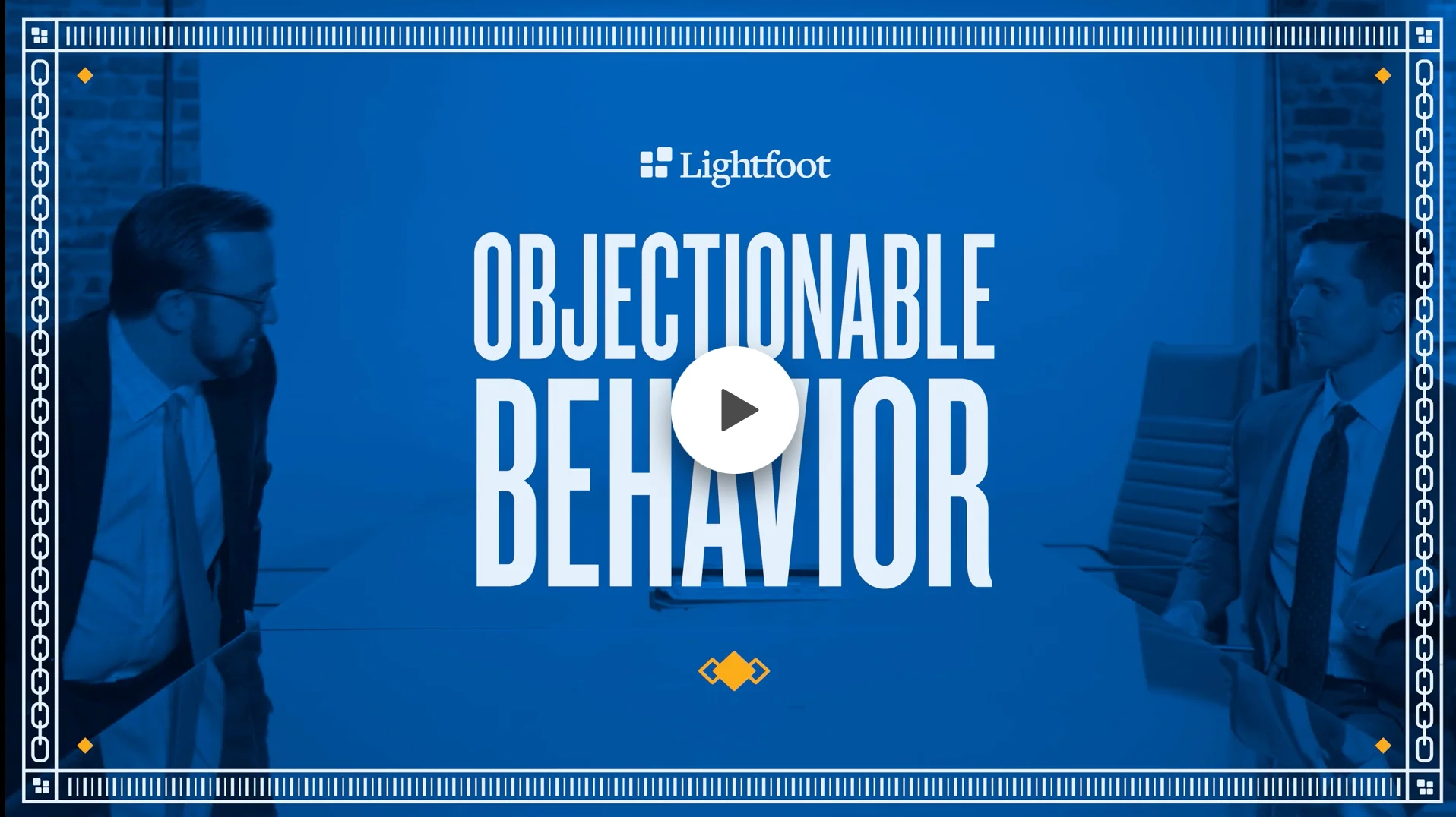 Our Newest Partners Tackle Objectionable Behavior