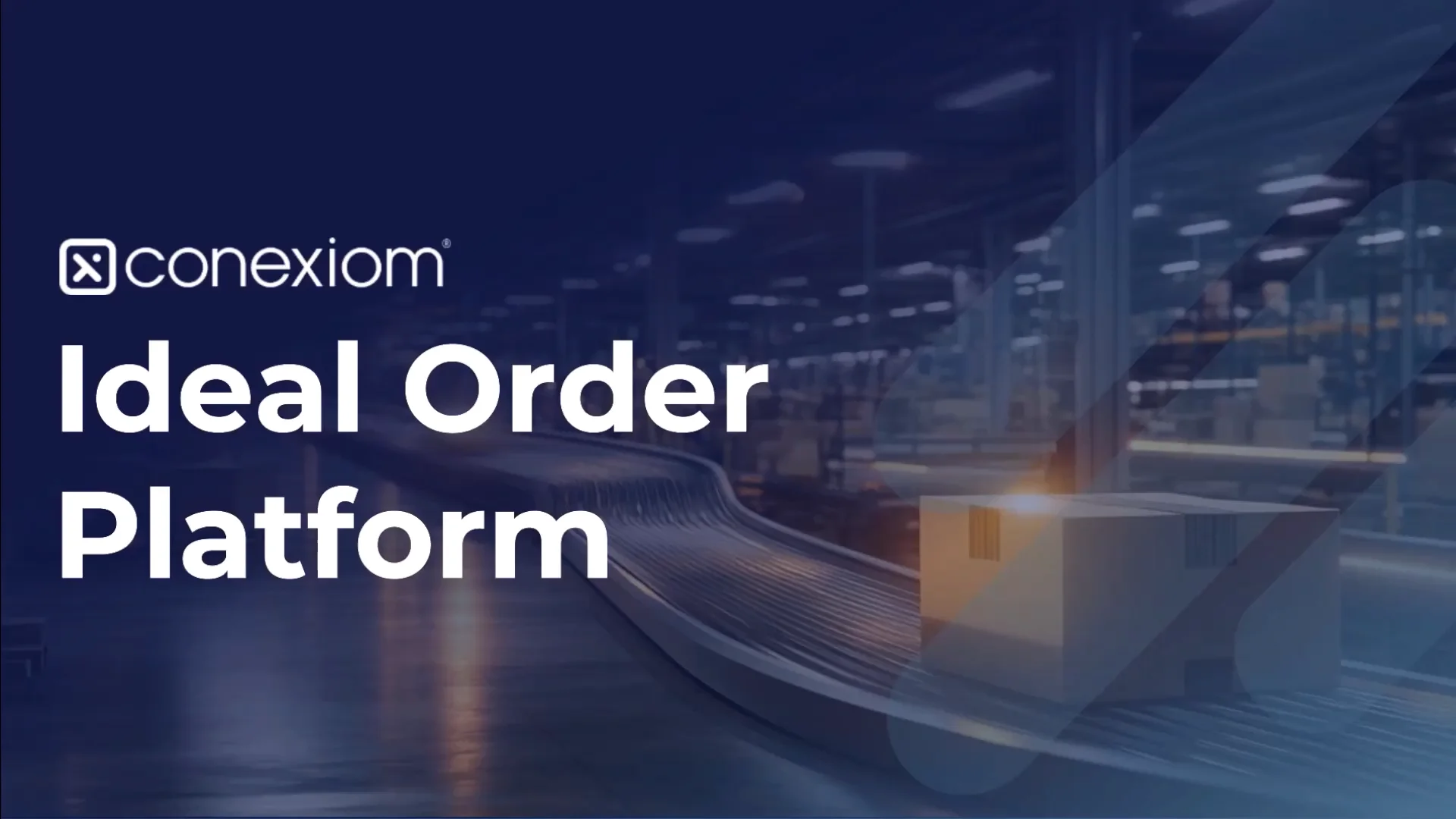 Conexiom's Ideal Order Platform