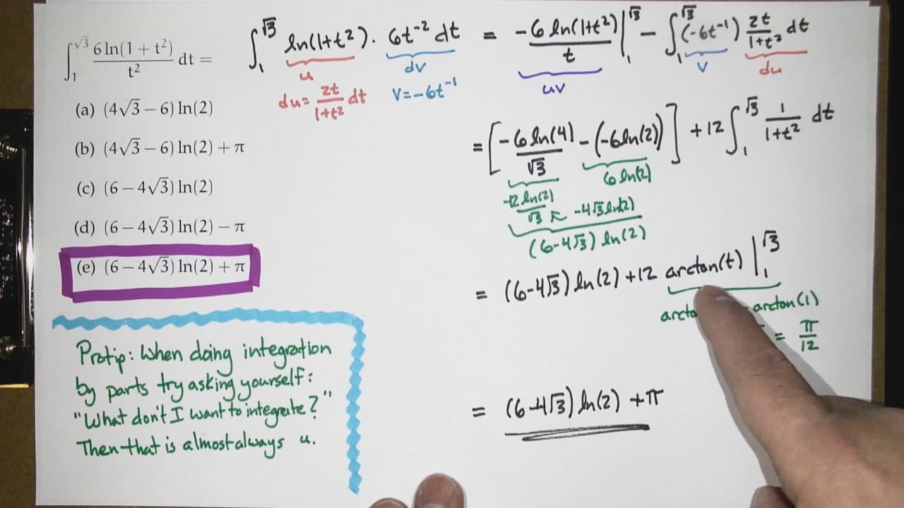 Integration involving trigonometry (Calc 2; Lecture 14; Spring 25 ...
