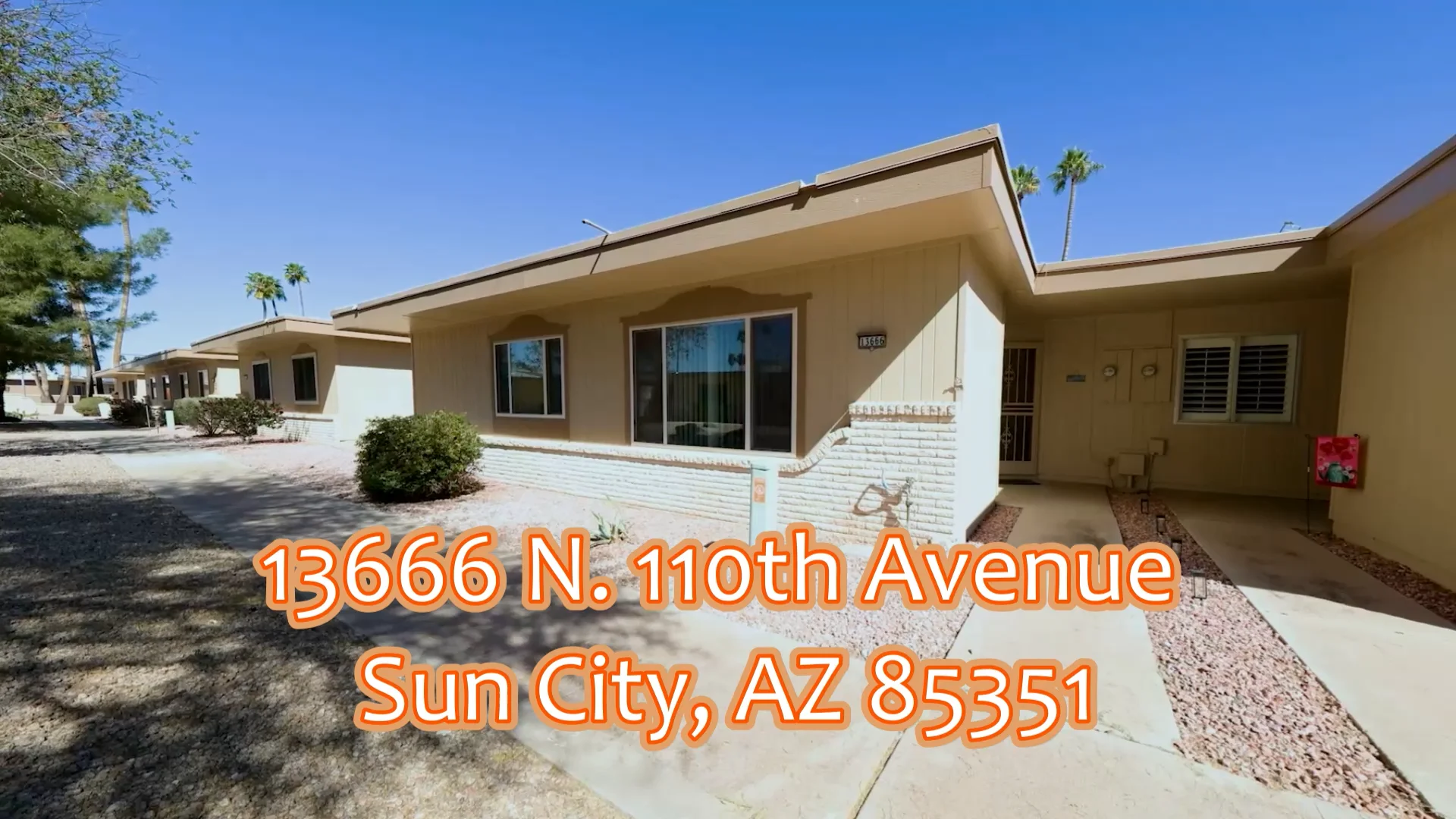 13666 N. 110th Avenue Sun City, AZ 85351