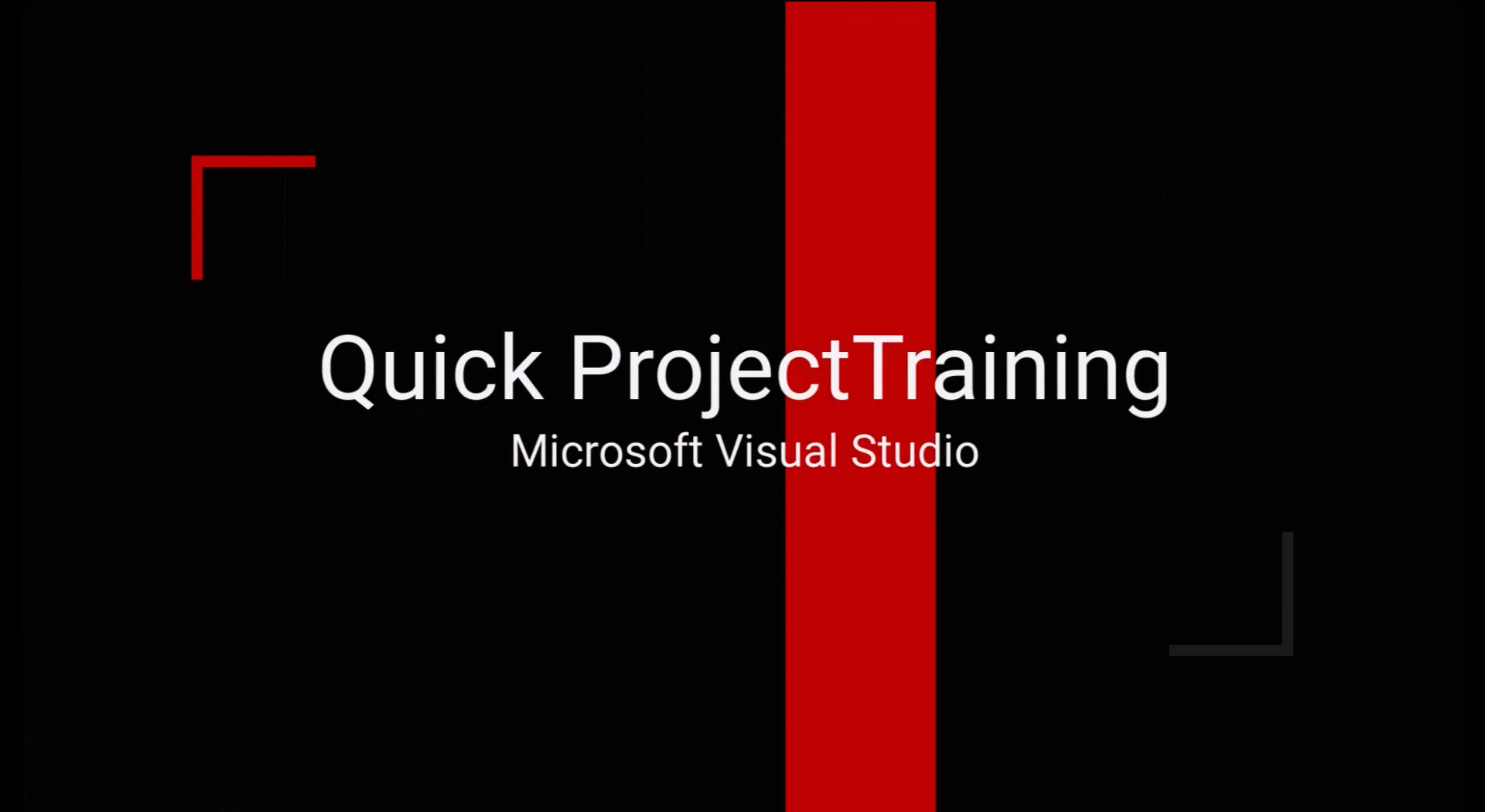 Quick Project Training
