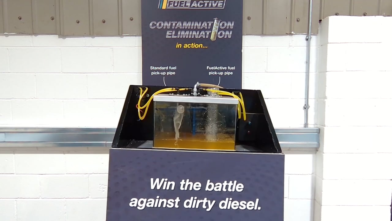 FuelActive Demonstration - Tilt Table - Low Fuel Level