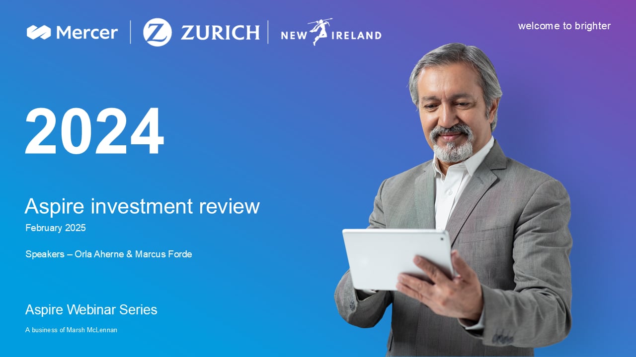 Aspire Webinars - 2024 investment market review, and outlook for 2025 on Vimeo