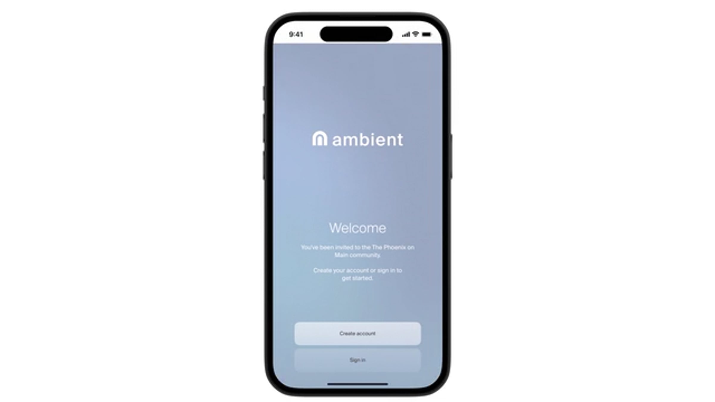 Ambient Resident Set-Up