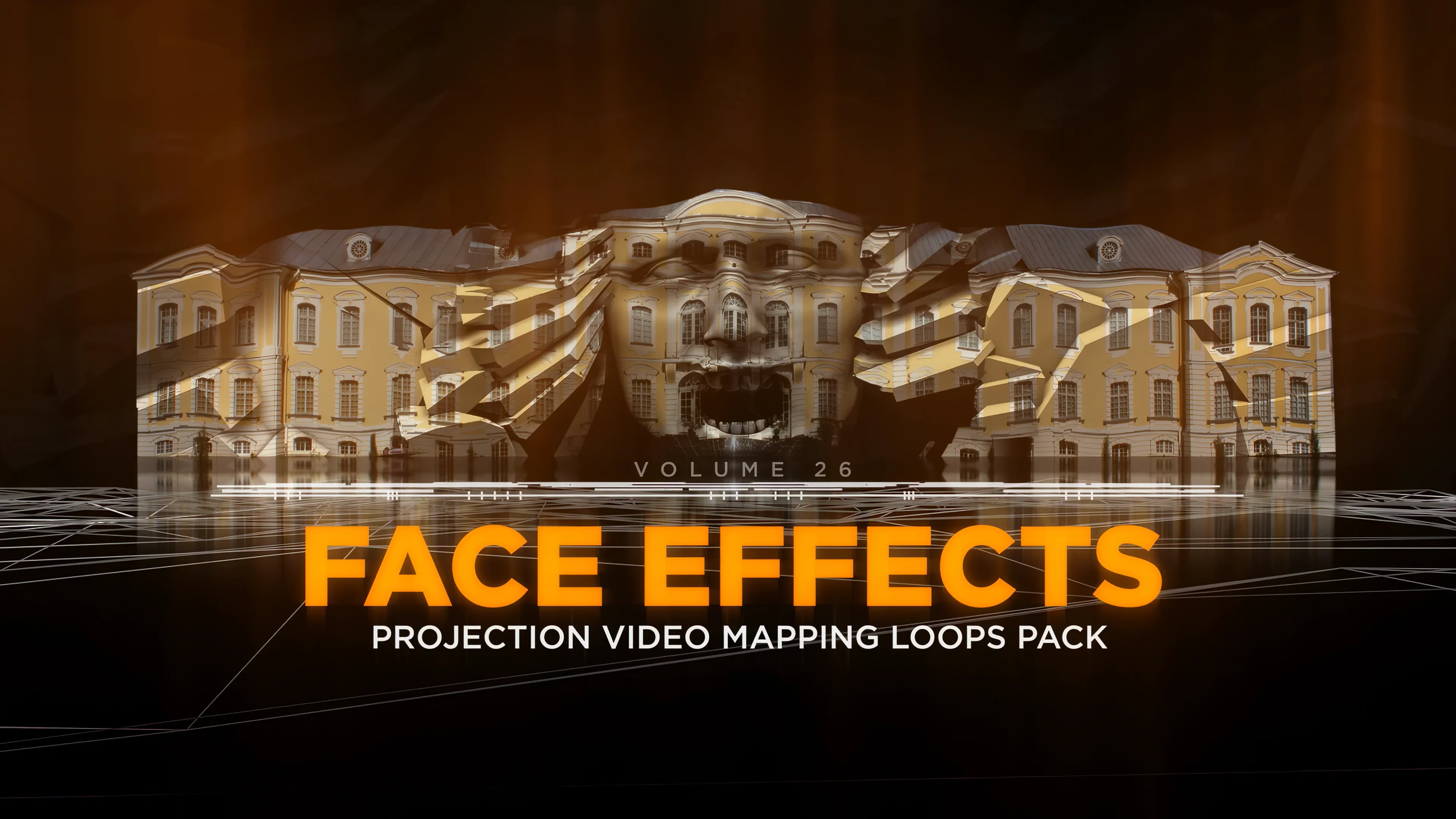 Face Effects – Projection Mapping Loops Pack Vol.26