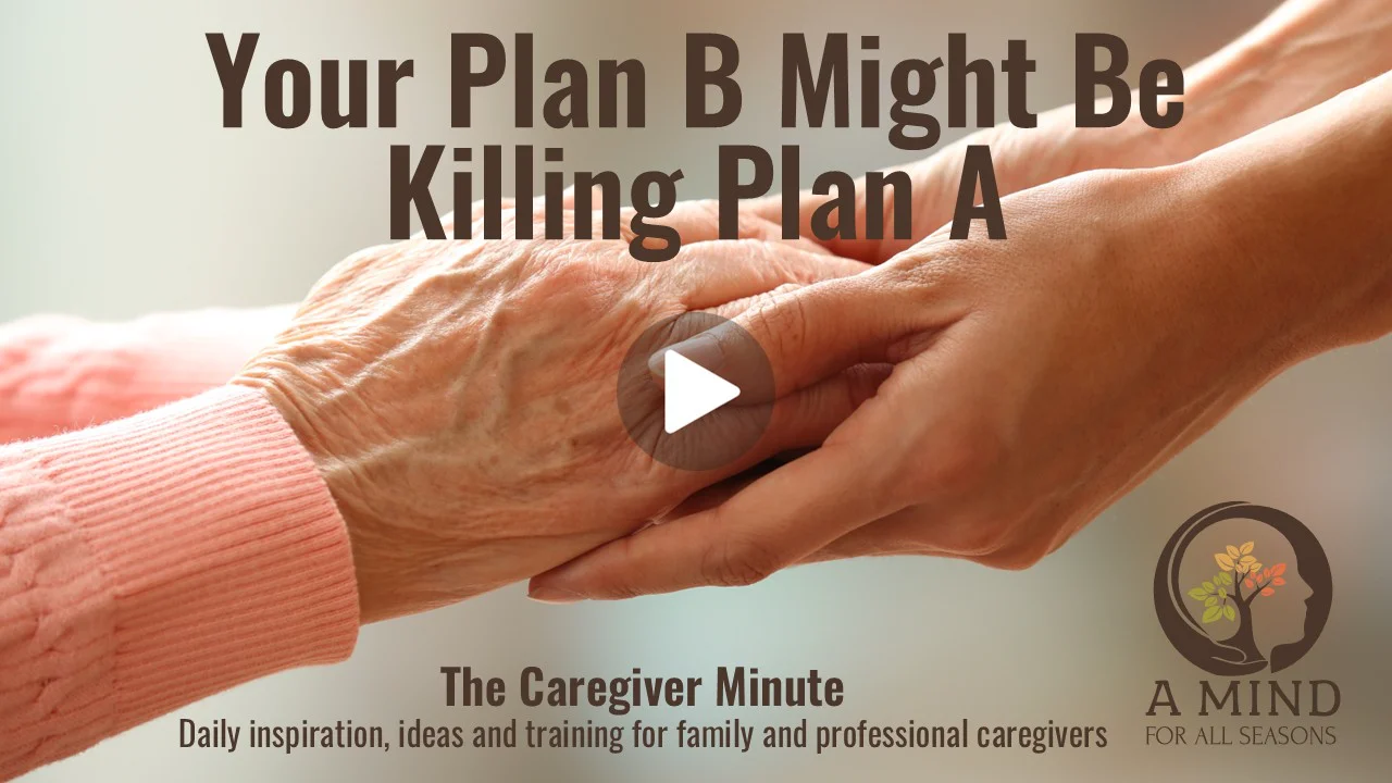 Your Plan B Might Be Killing Plan A