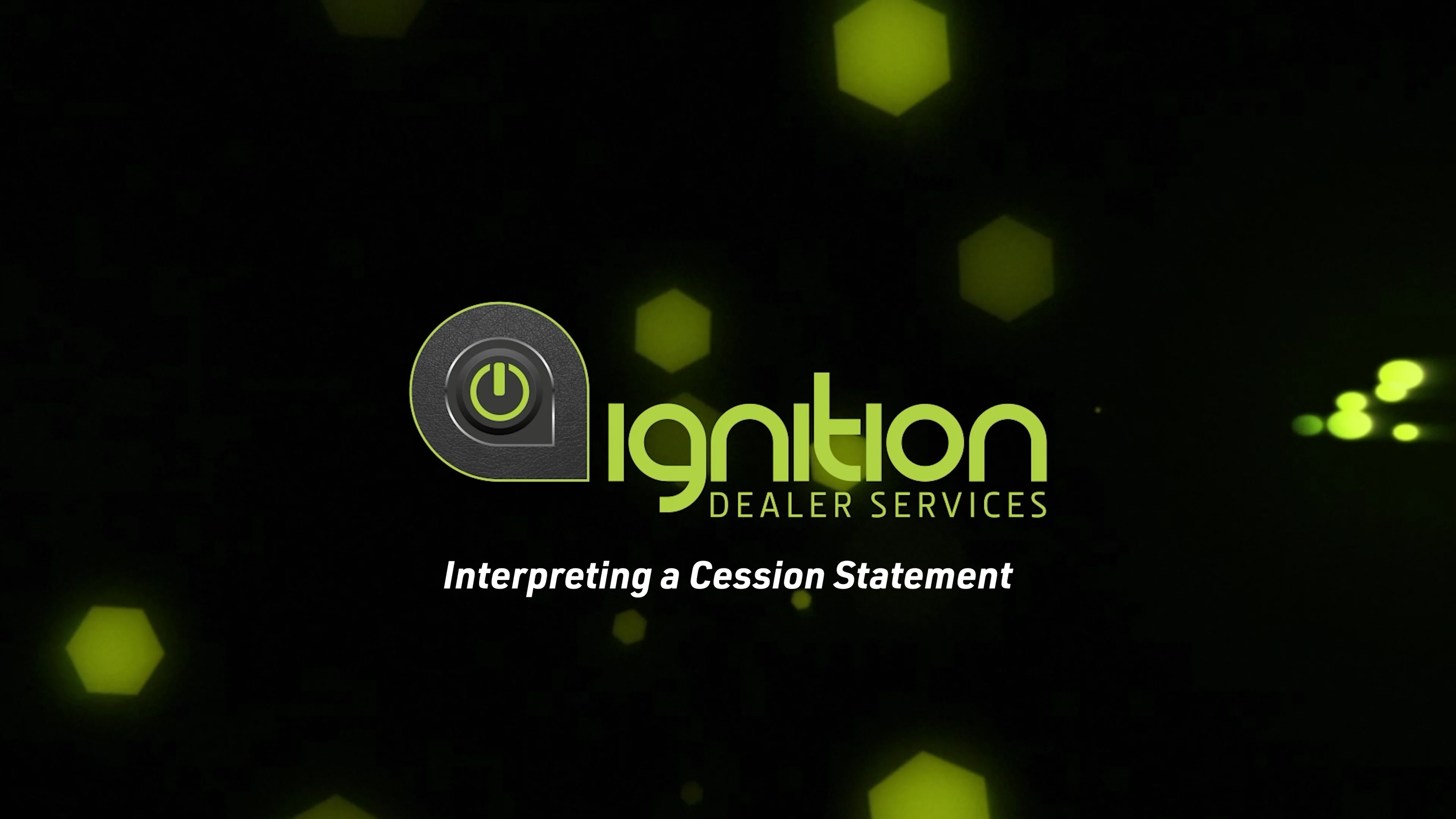 2 - Interpreting a Cession Statement