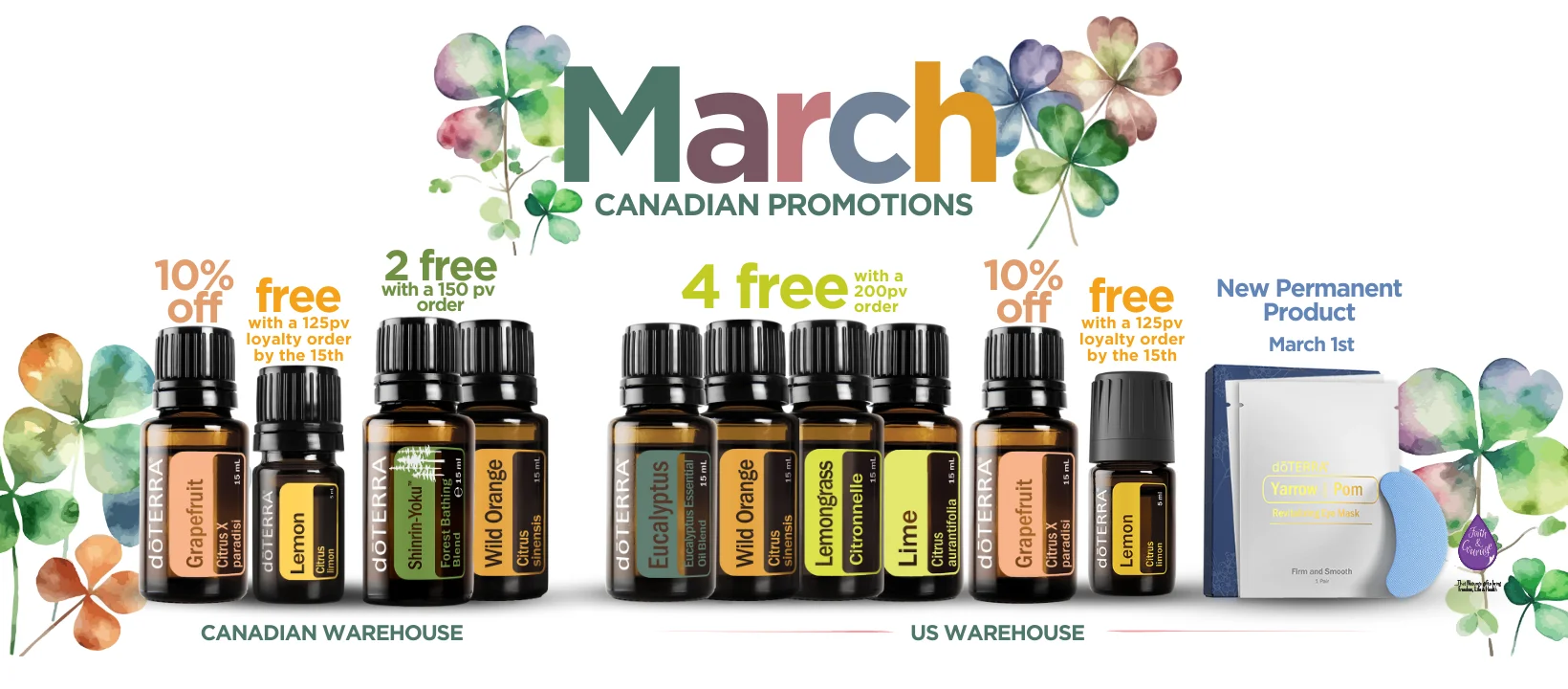 doTerra March 2025 Promotions